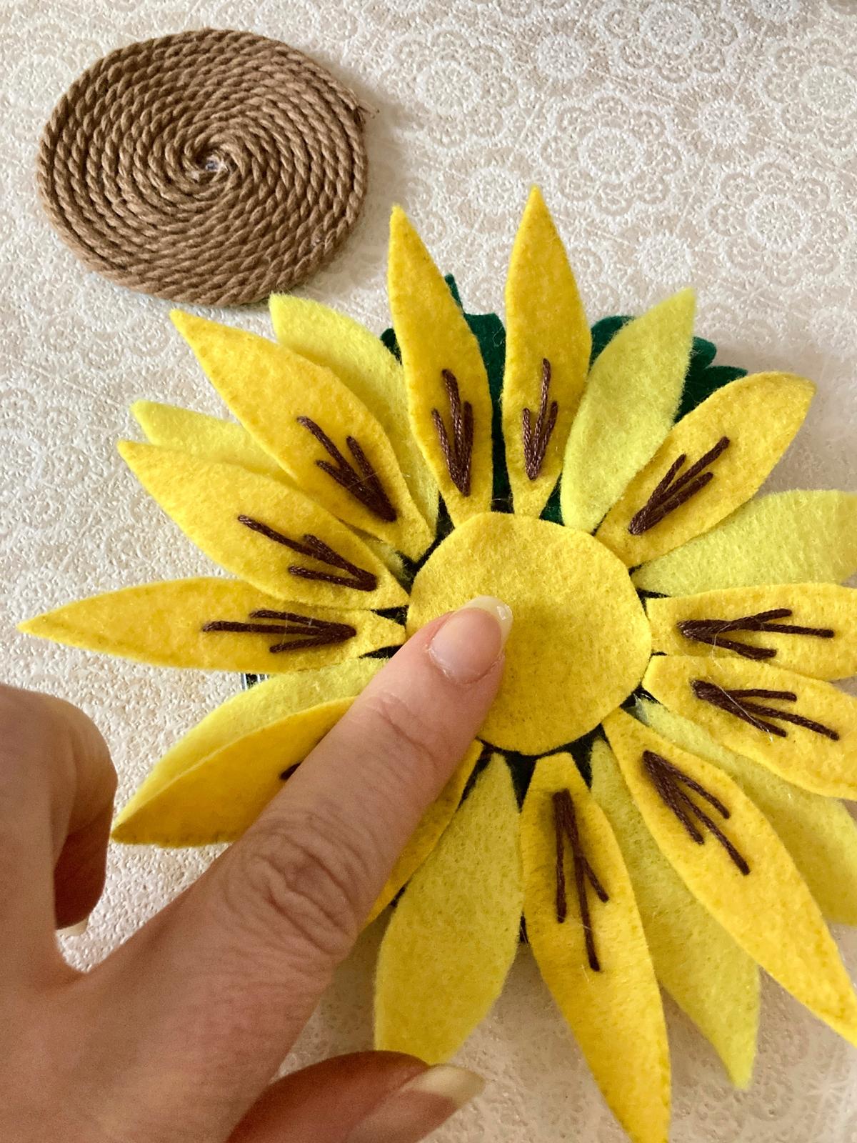 Auringonkukka-lasinaluset – katso ohje! | Ihana