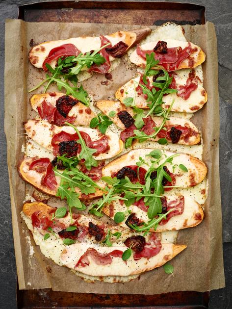 Bataattipohjaiset pikkupizzat – katso ohje! | Kotivinkki