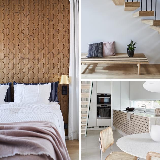 Puurimat ja -paneelit sisustuksessa: katso ideat | Kotona