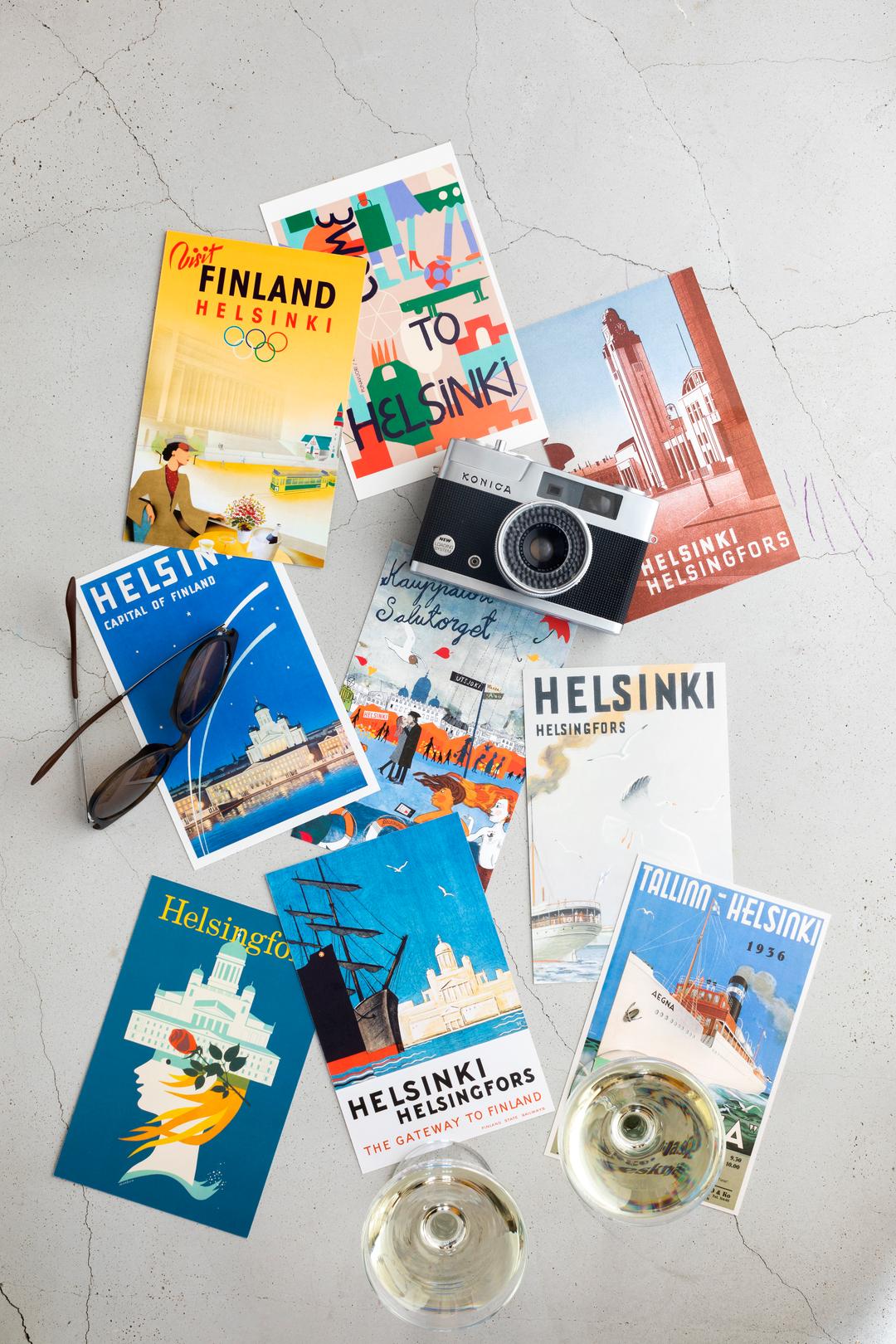 Come to Finlandin julisteet henkivät nostalgiaa | Kotona-kaupat