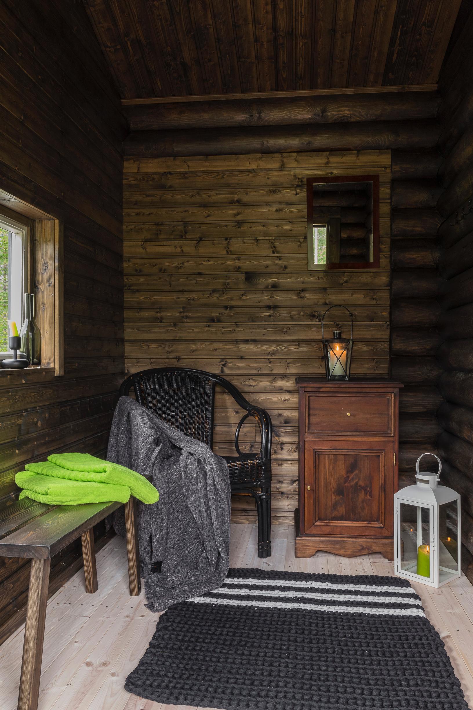 Mökkisaunan pukuhuone: 5 tunnelmallista tilaa | Meidän Mökki
