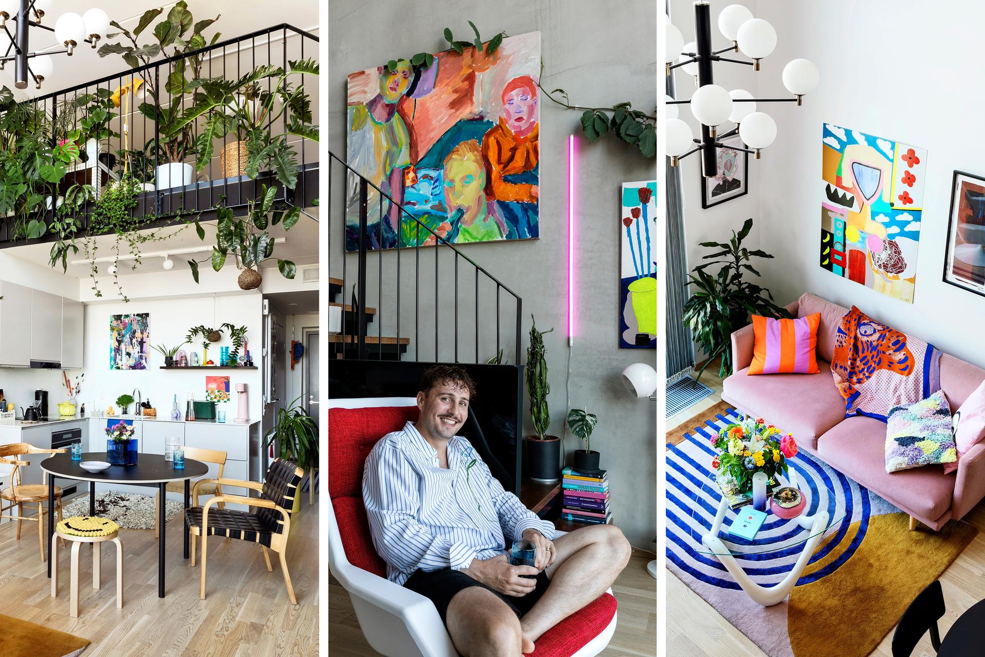Somevaikuttaja Joonas Pesosen loft-koti Tampereella | Avotakka