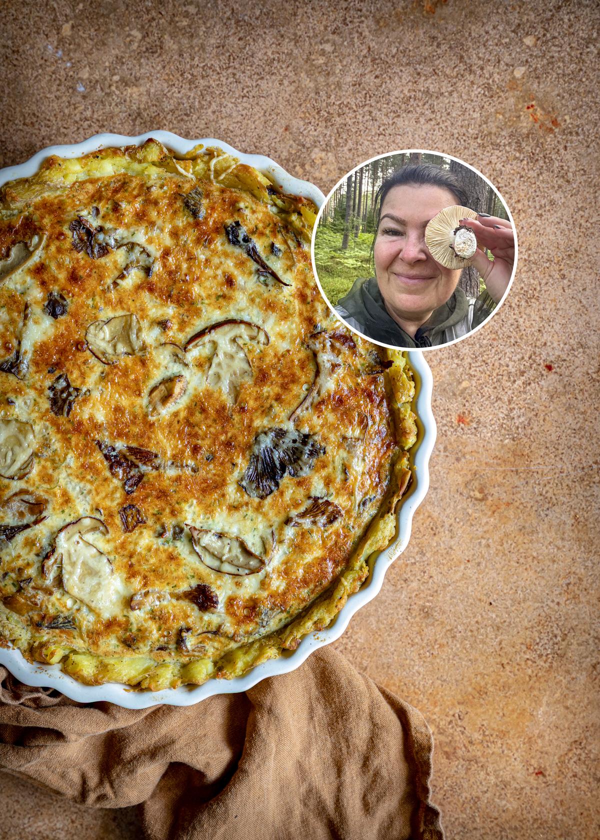 Mari Moilasen sienipiirakka – katso ohje! | Maku