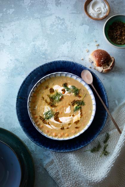 Kikherne-linssikeitto – katso resepti! | Meillä kotona