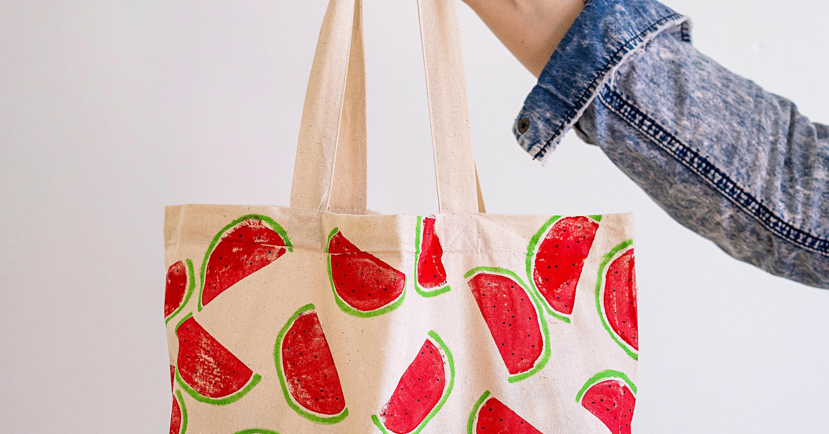 Melonikassi – katso helppo ohje ja kokeile perunapainantaa | Meillä kotona