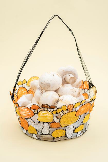 3D-kynällä tehty sienikori – katso ohje | Meillä kotona