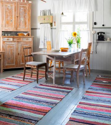 Ryijyjen, raanujen ja muiden perinnetekstiilien historia | Meillä kotona