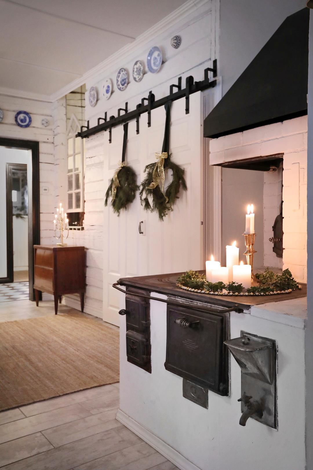 Jouluun puettu koti vanhalla ratsutilalla | Unelmien Talo&Koti