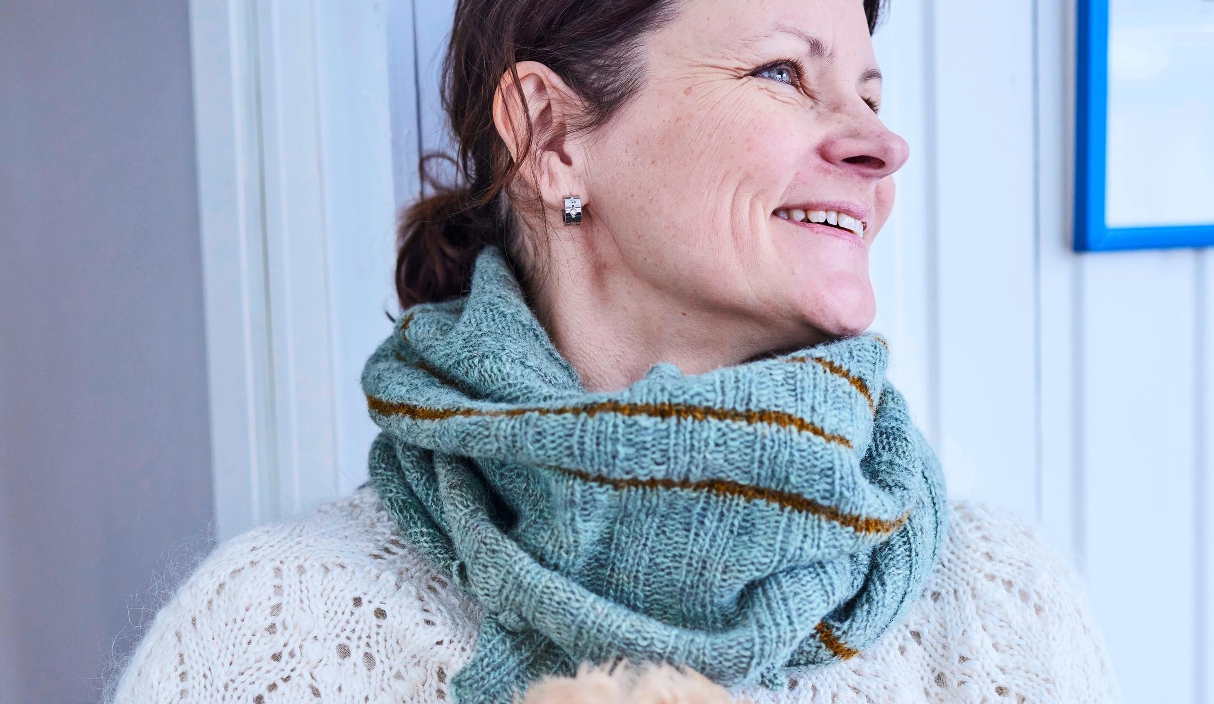 Neulottu Kaarna-huivi – katso ohje! | Kotivinkki