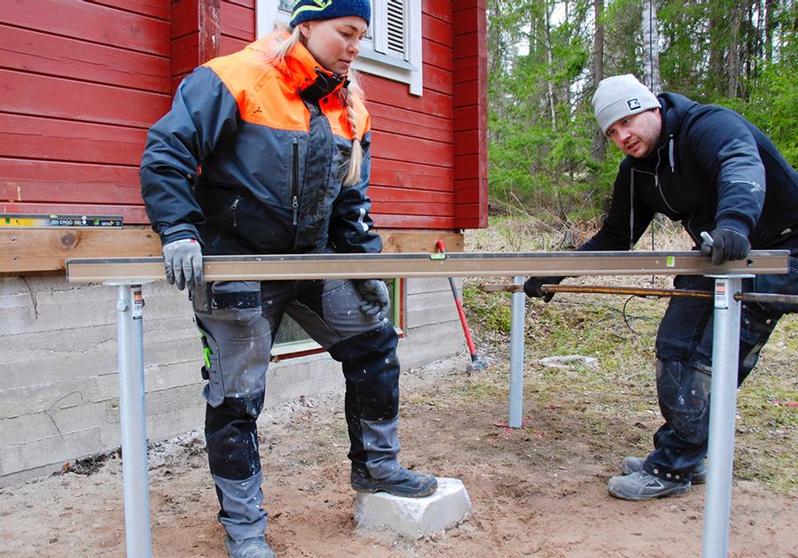 Rakenna terassin perustukset ja runko – katso ohje! | Meidän Mökki