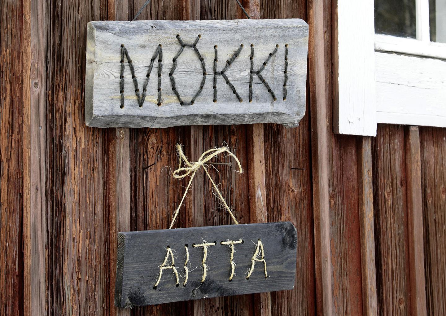 Tee ovikyltit puusta | Meillä kotona