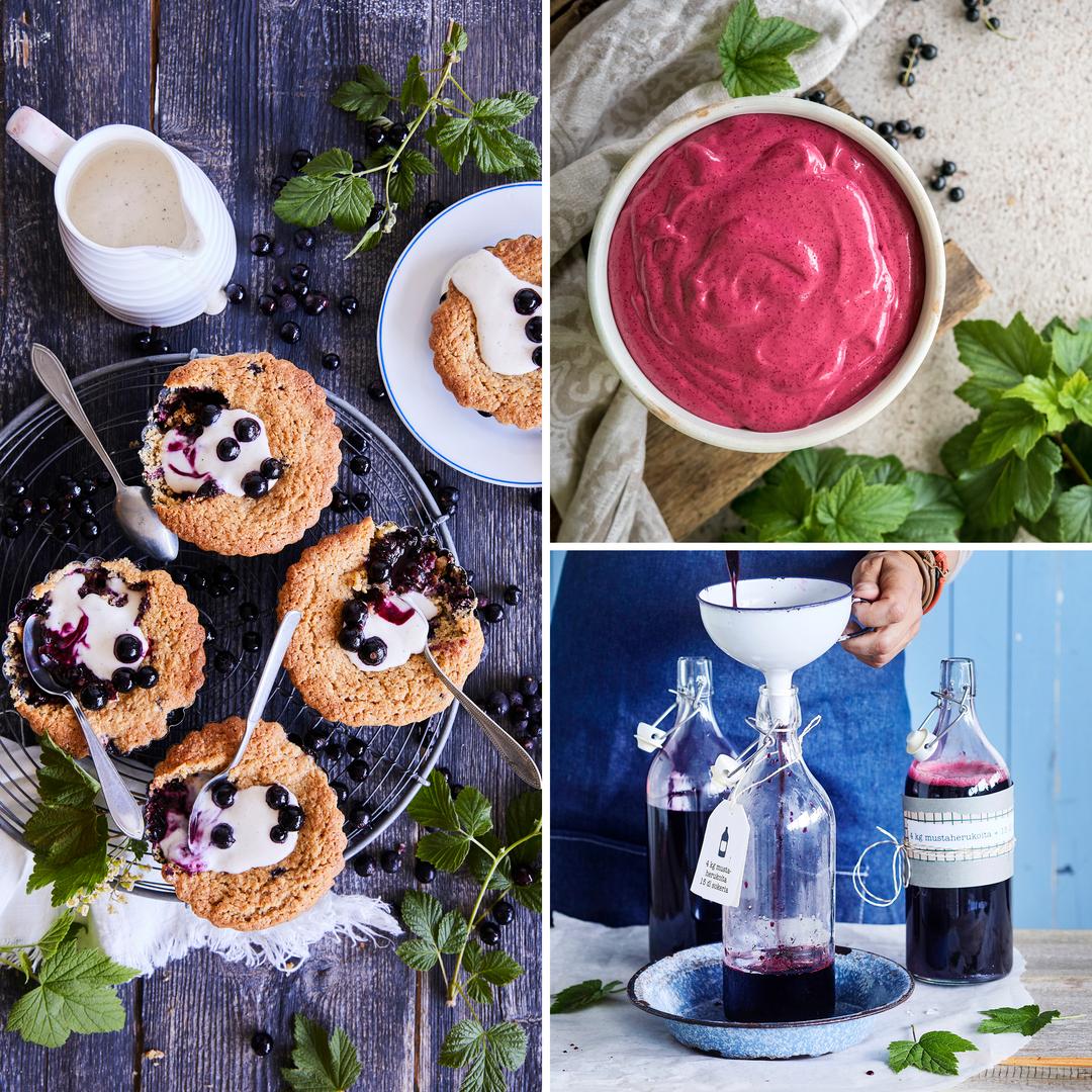Mustaherukka – parhaat reseptit | Meillä kotona