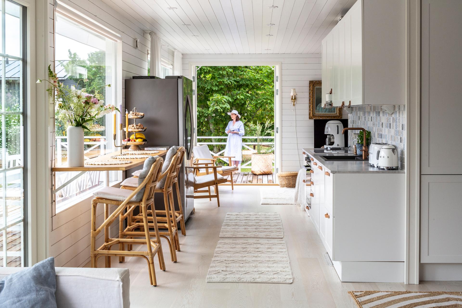 Hamptons-tyylinen lomakoti Hangossa | Unelmien Talo&Koti