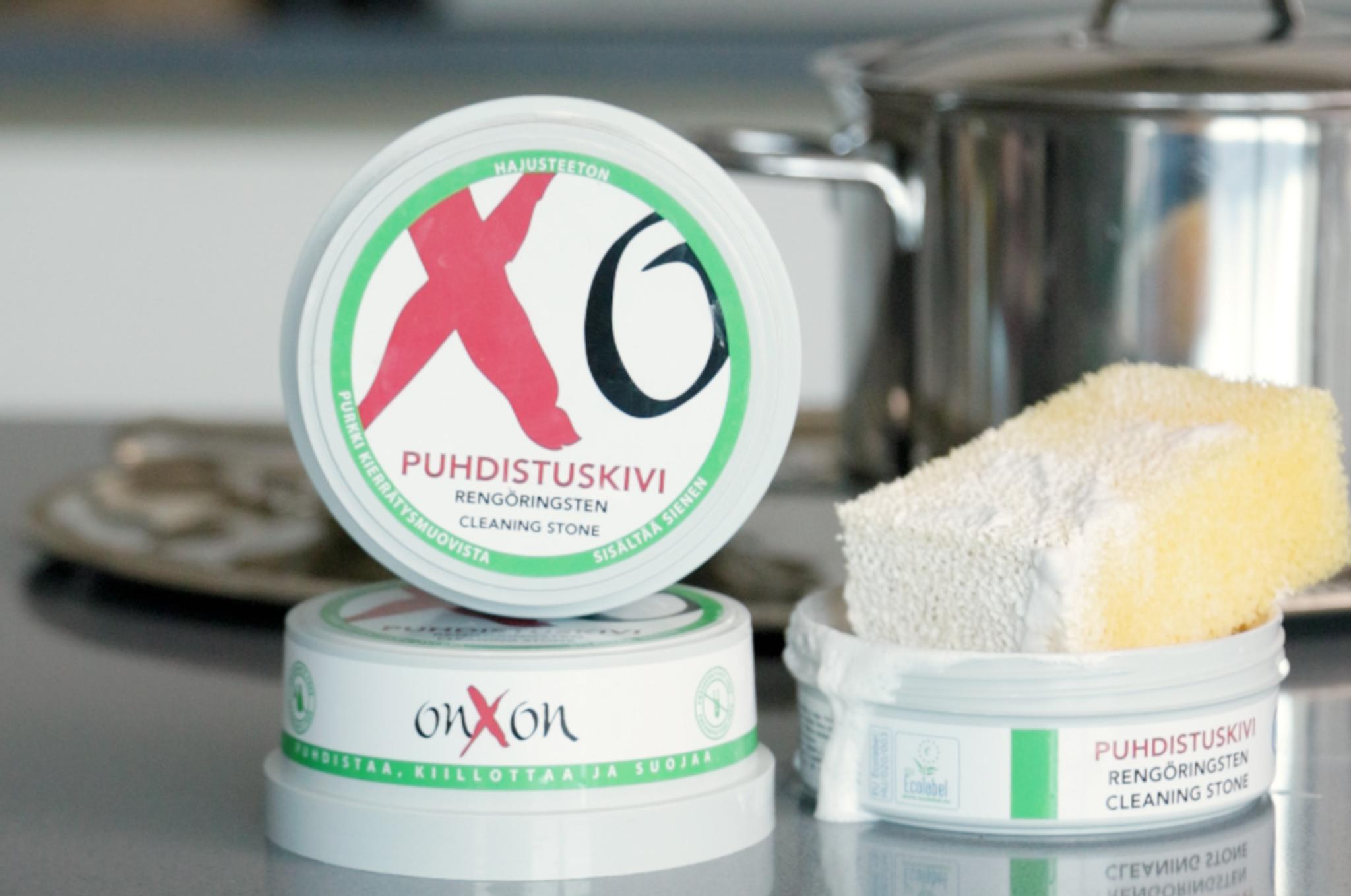 Laura Holmström vinkkaa: OnXOn-puhdistuskivi on tehotuote! | Kotona
