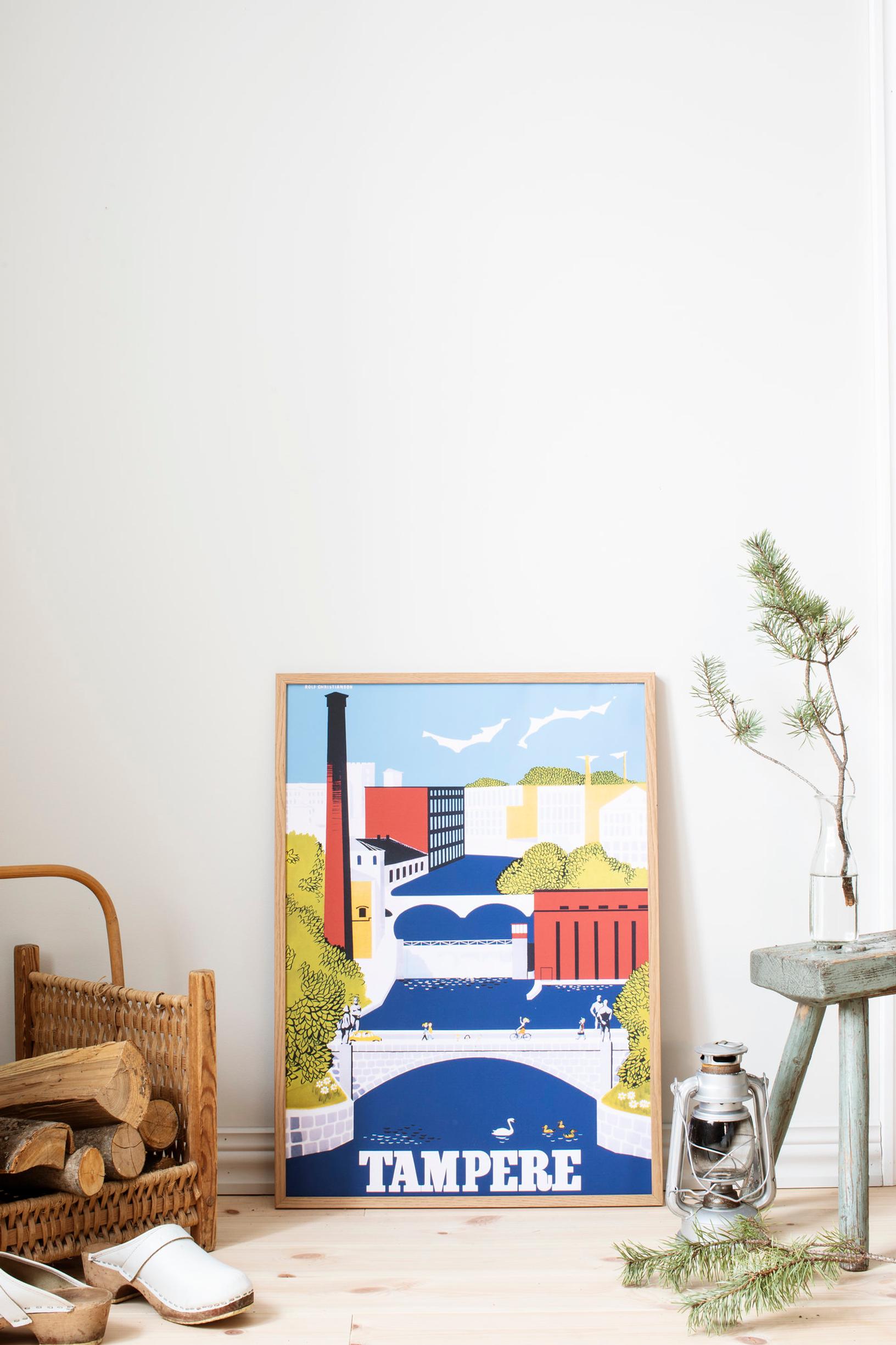 Come to Finlandin julisteet henkivät nostalgiaa | Kotona-kaupat