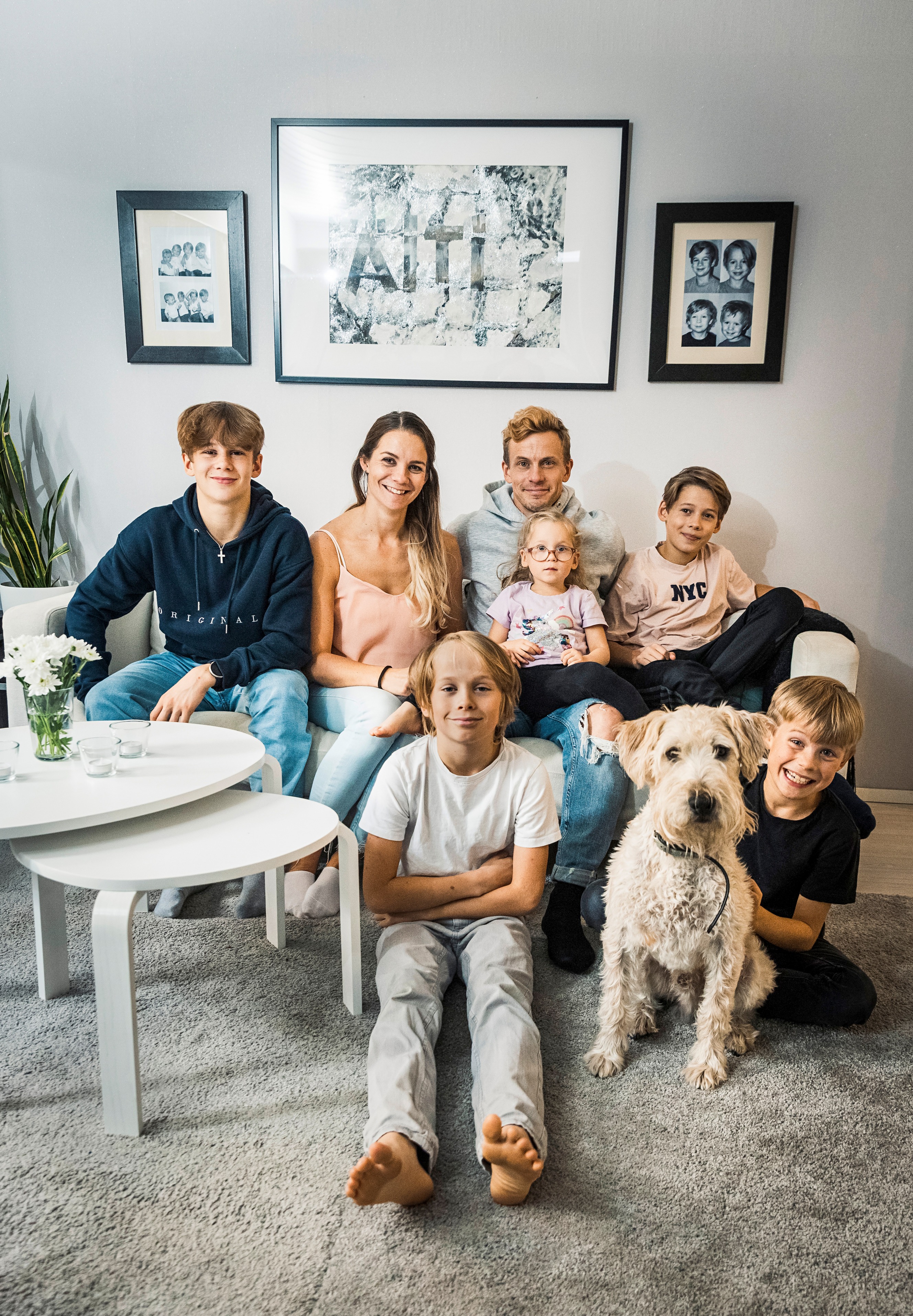 Aami ja Konsta Hietasen suurperheen koti | Meillä kotona